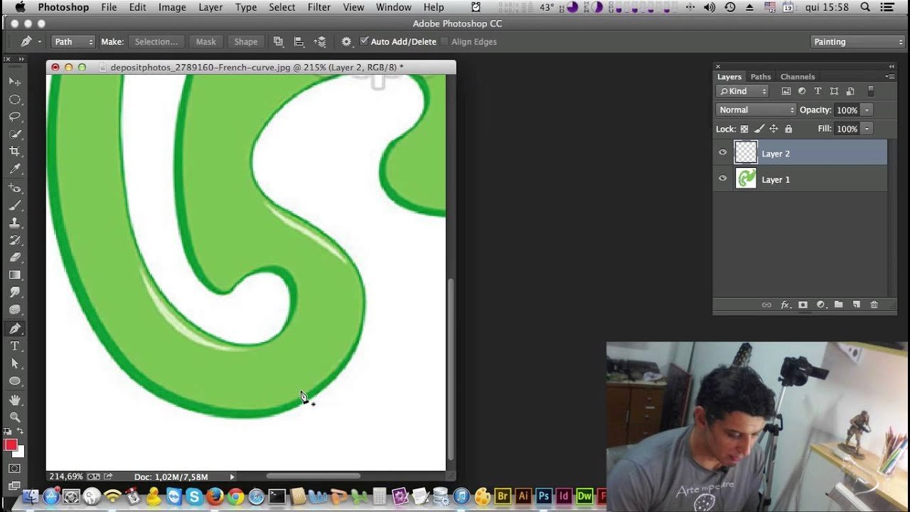 SUPER DICA - Como melhor usar a ferramenta path (pen tool, demarcador ...
