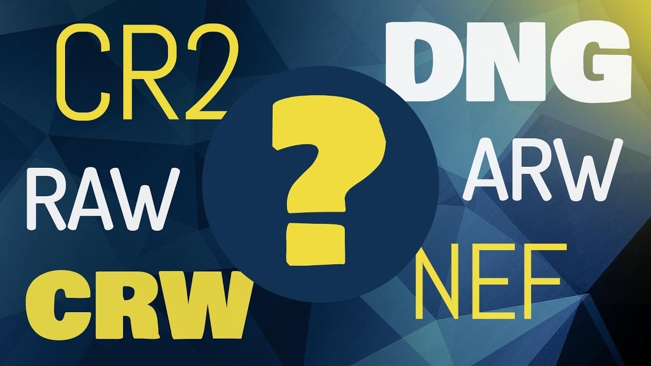 Arquivo RAW, DNG, CRW, CR2, NEF, ARW - Porque tantos formatos? - Blog ...