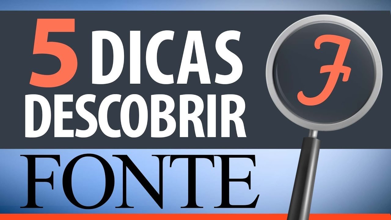 5 DICAS IMPORTANTES DE COMO DESCOBRIR QUAL É A FONTE de uma imagem ...