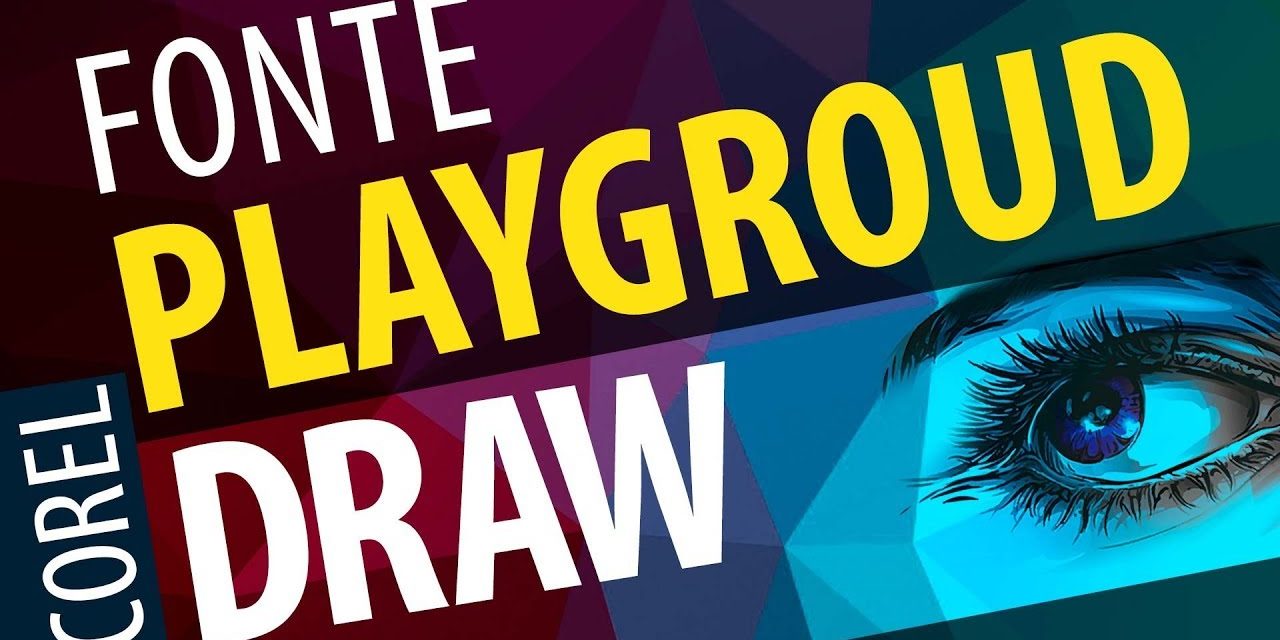 CURSO DE COREL DRAW Introdução - Fonte Playground - Ferramenta de texto ...